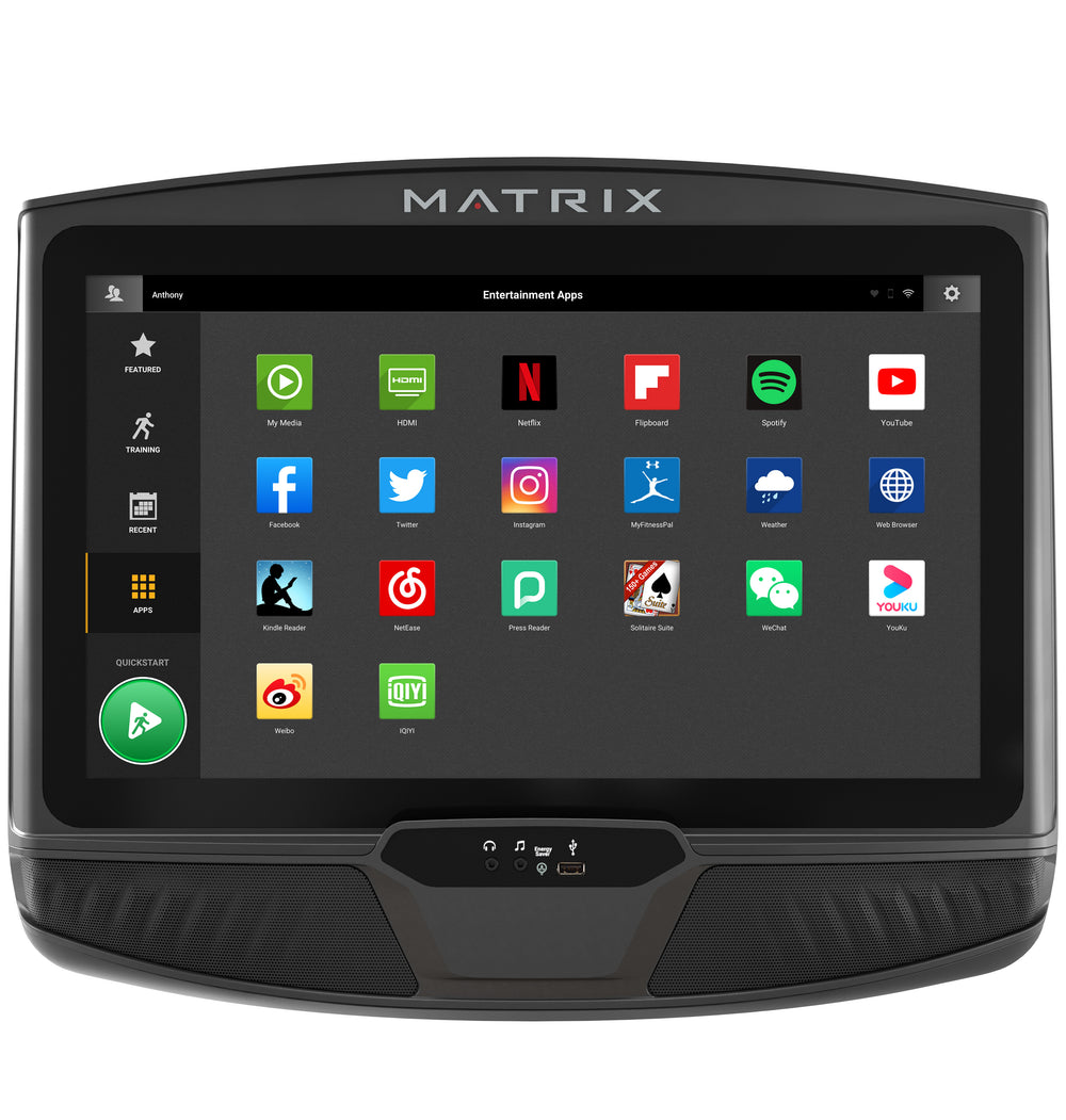 Matrix TF50 - ลู่วิ่งไฟฟ้าฟีเจอร์ครบ พร้อมจอสัมผัส HD